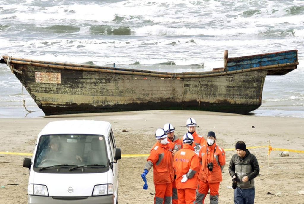 Misterio en Japón por un ‘barco fantasma’ con ocho cadáveres