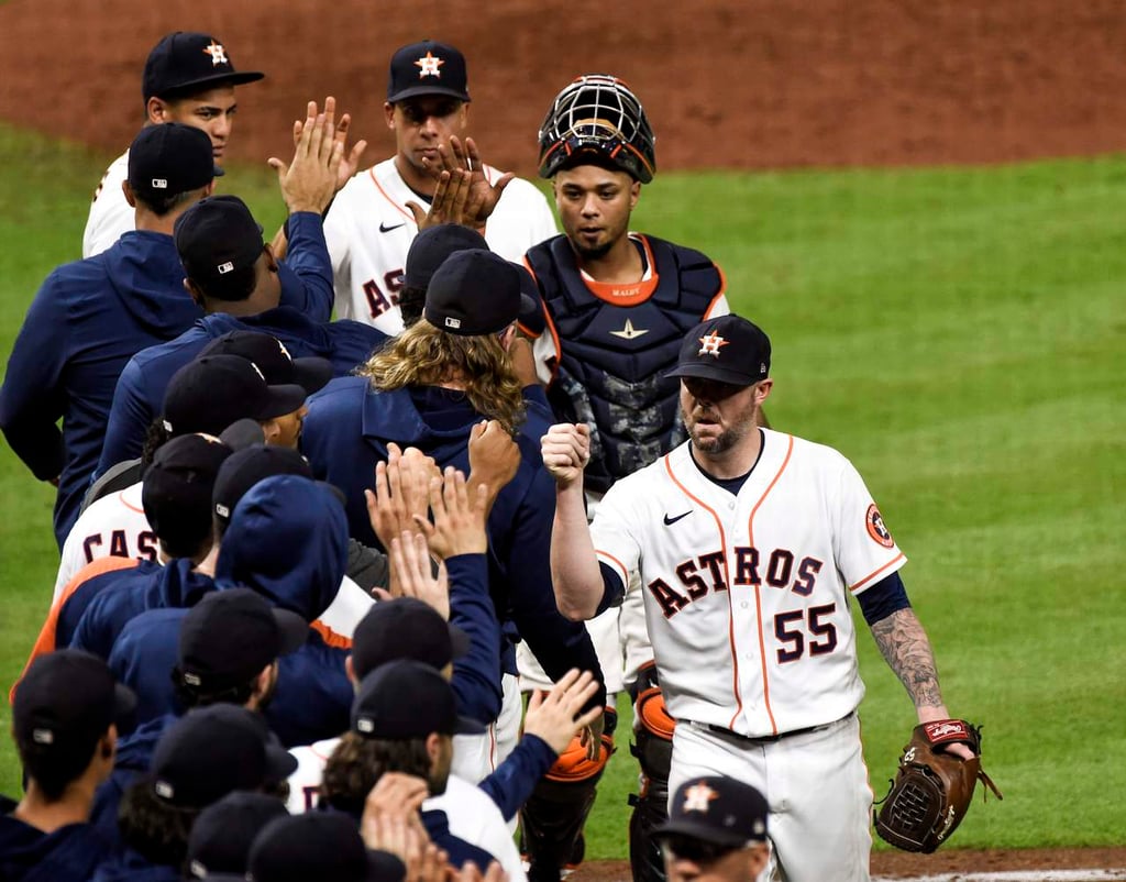 Astros se llevan el primero de la serie