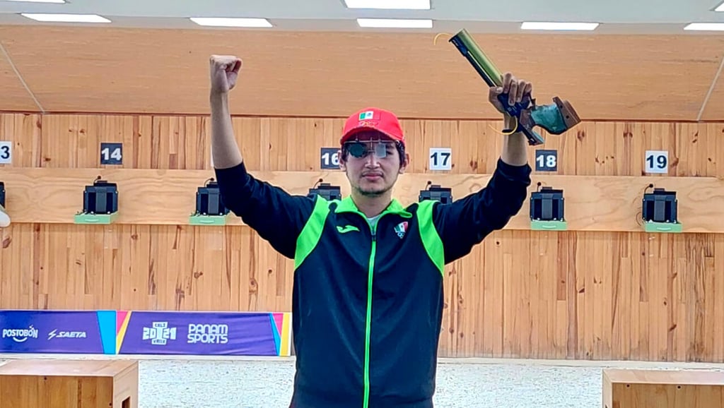 Ricardo Axel Valencia busca sobresalir en tiro deportivo