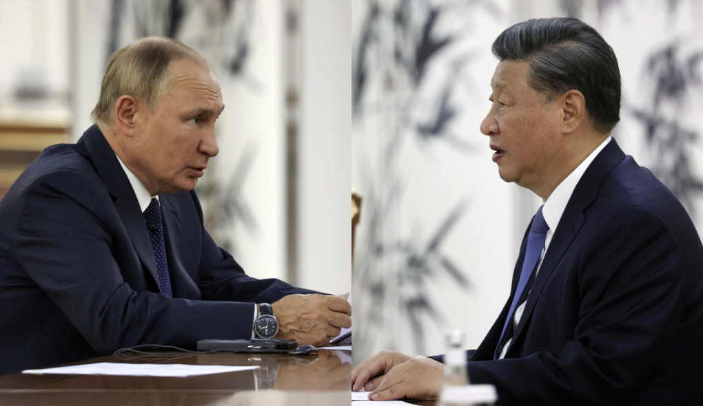 Xi Jinping y Vladimir Putin se reúnen en Uzbekistán para cumbre de la OCS