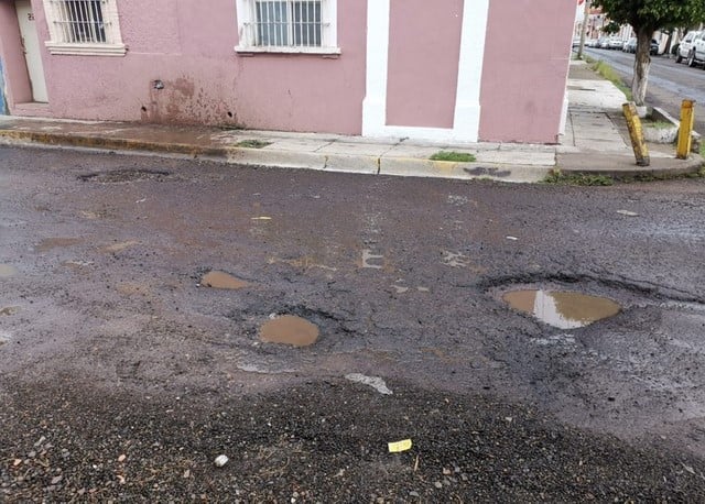 Calles de Durango lucen totalmente deterioradas
