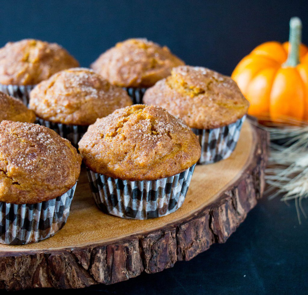 Prepara un rico muffin de calabaza