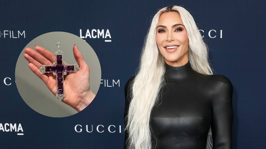 Kim Kardashian compró la cruz de Attallah que lució la princesa Diana