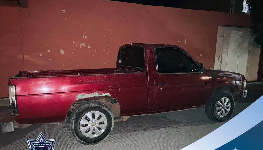 Recuperan camioneta con reporte de robo en Durango