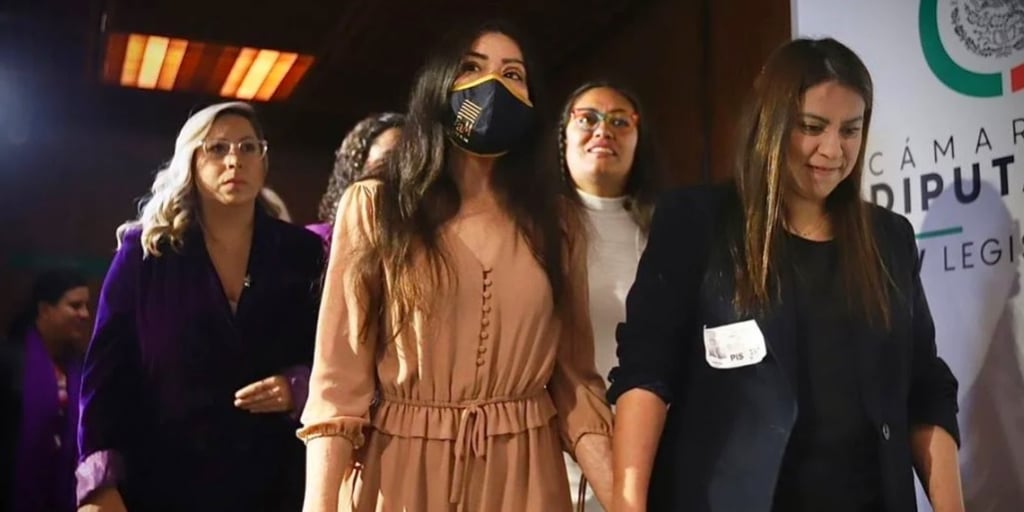 Diputado del PRI ordena callar a María Elena Ríos, mujer atacada con ácido