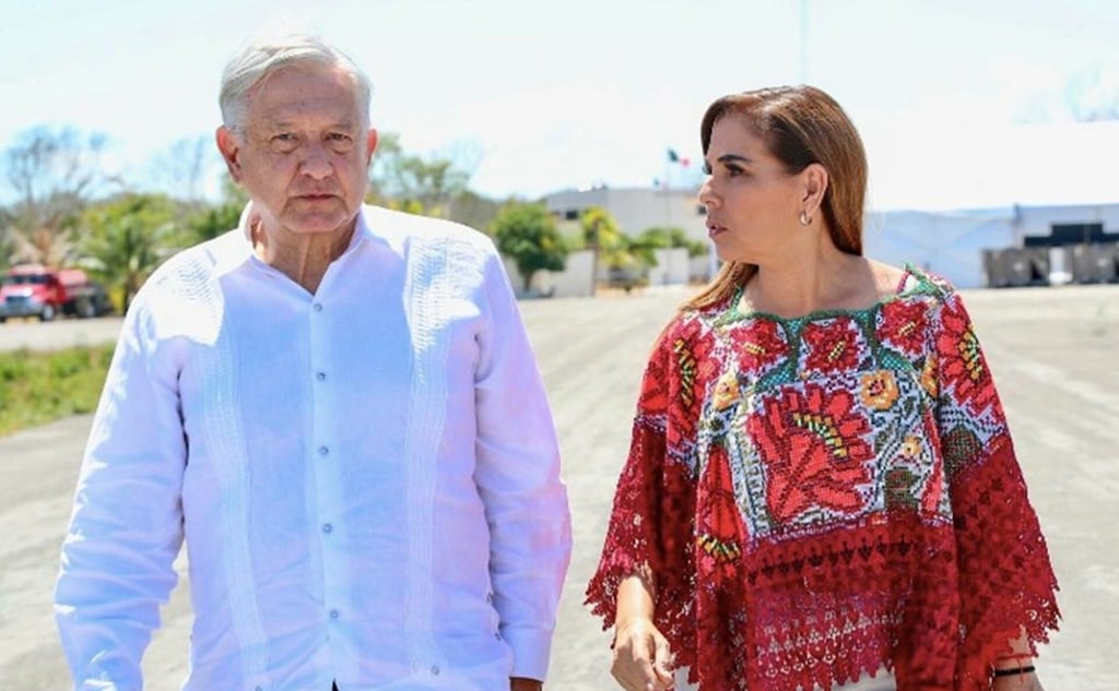 AMLO supervisó avances del Tren Maya y del aeropuerto de Tulum en Quintana Roo