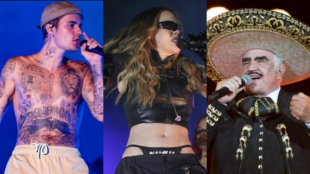 Estos artistas han tenido conciertos masivos en el Zócalo de la CDMX ...