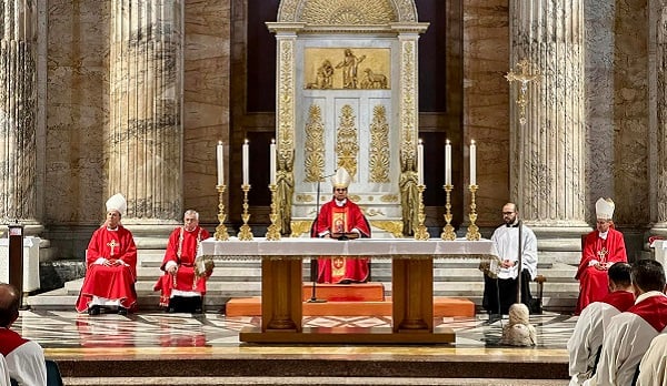 Presidió Arzobispo de Durango una celebración eucarística en Roma