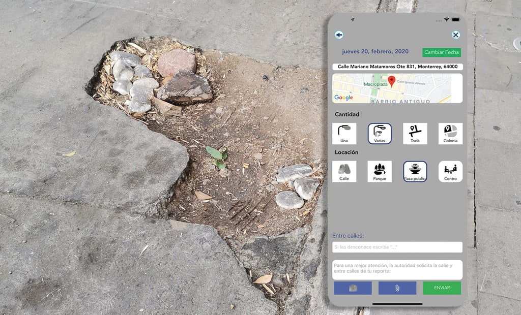 Instan a duranguenses utilizar la aplicación Civix para reportar baches ...