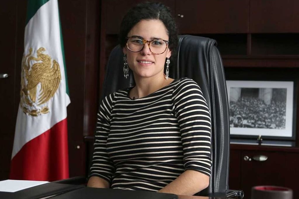 Luisa María Alcalde acude a Palacio Nacional