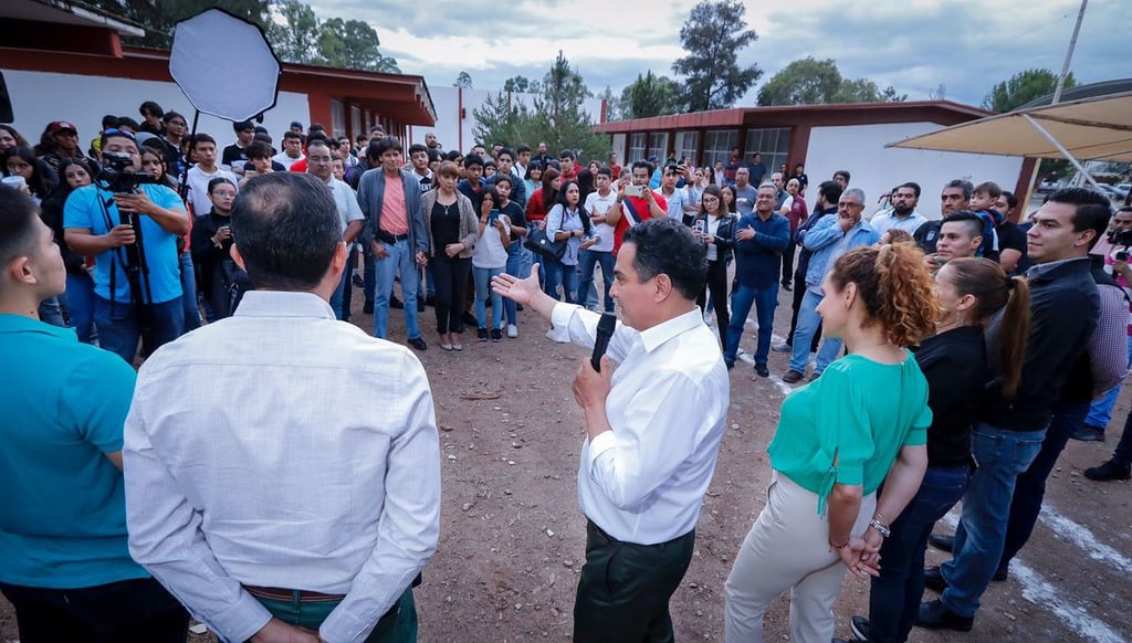 'Chulada de CBTIS 110 con obras del Presupuesto Participavito'