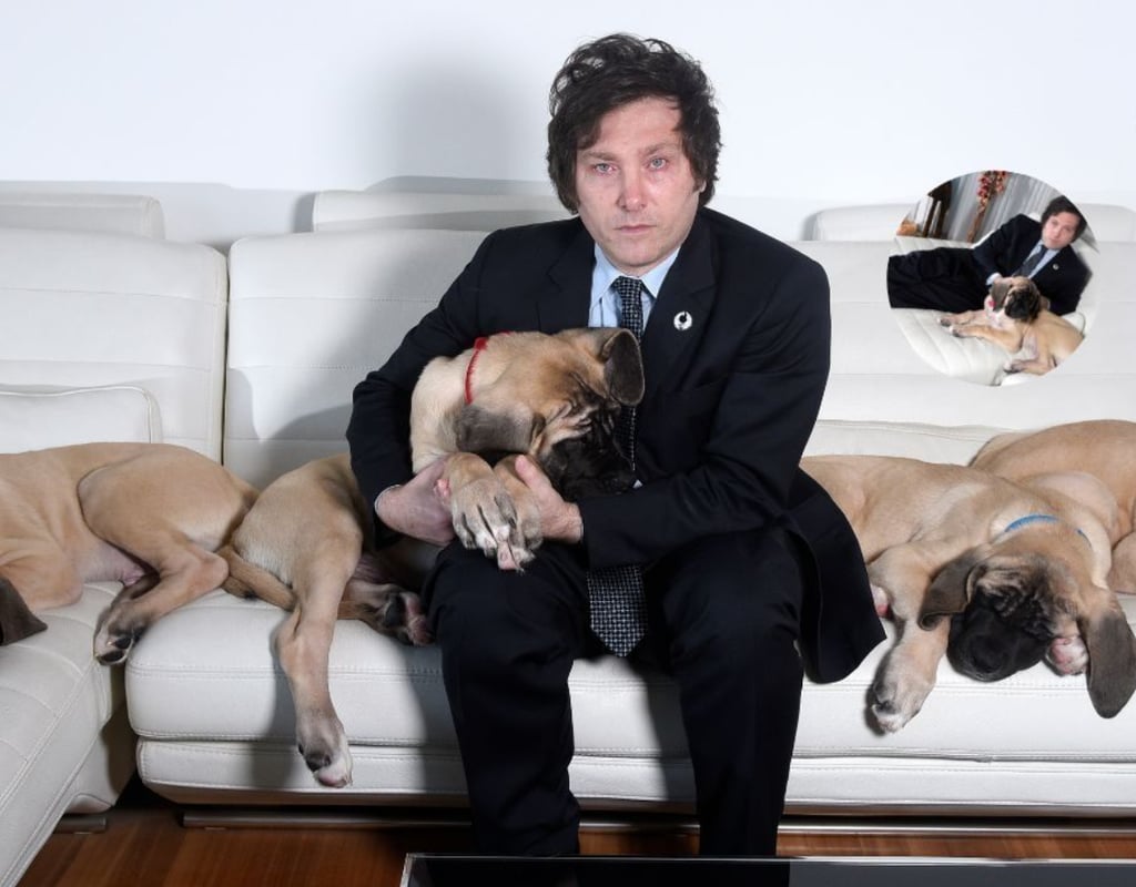 Javier Milei pagó más de 800 mil pesos para clonar a su perro Conan