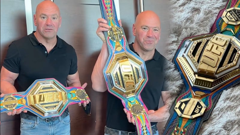 UFC lanza un cinturón especial