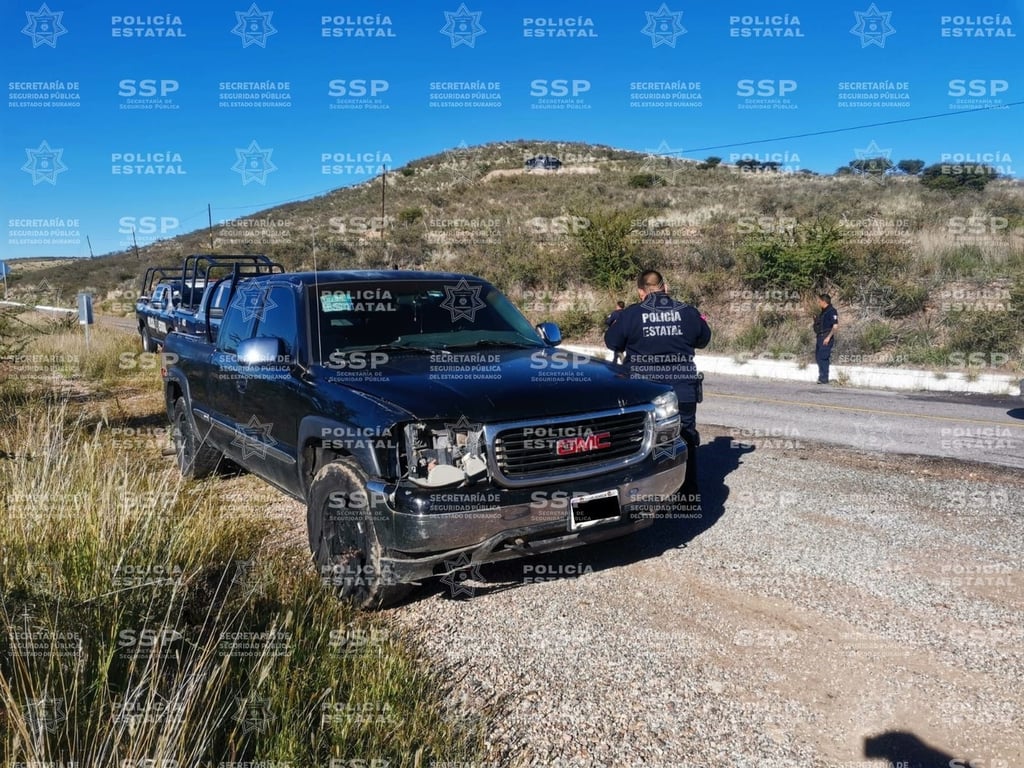 Encuentran camioneta con reporte de robo