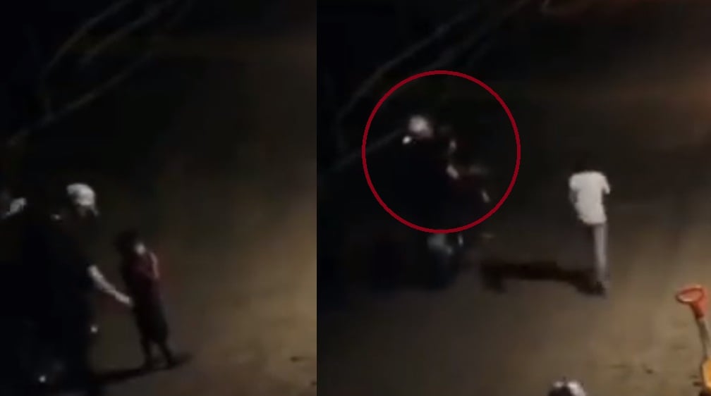 Captan en video el secuestro de un niño