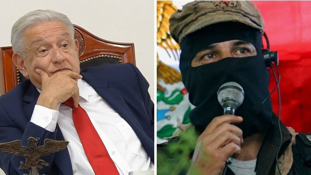 Reaparece Marcos, del EZLN; AMLO reacciona al comunicado