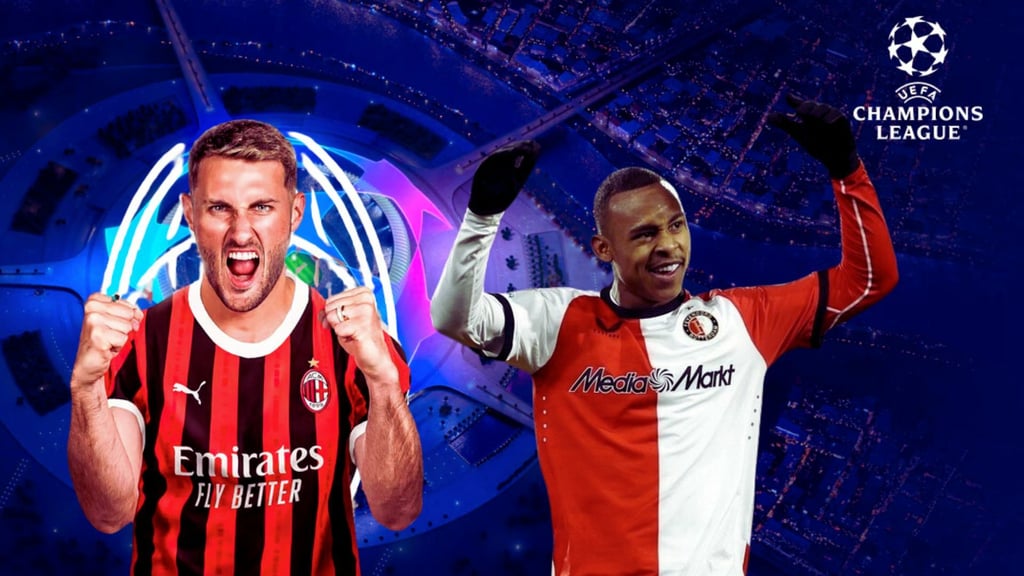 Champions League: ¿Dónde y a qué hora ver el partido AC Milan de Santiago Giménez vs Feyenoord?