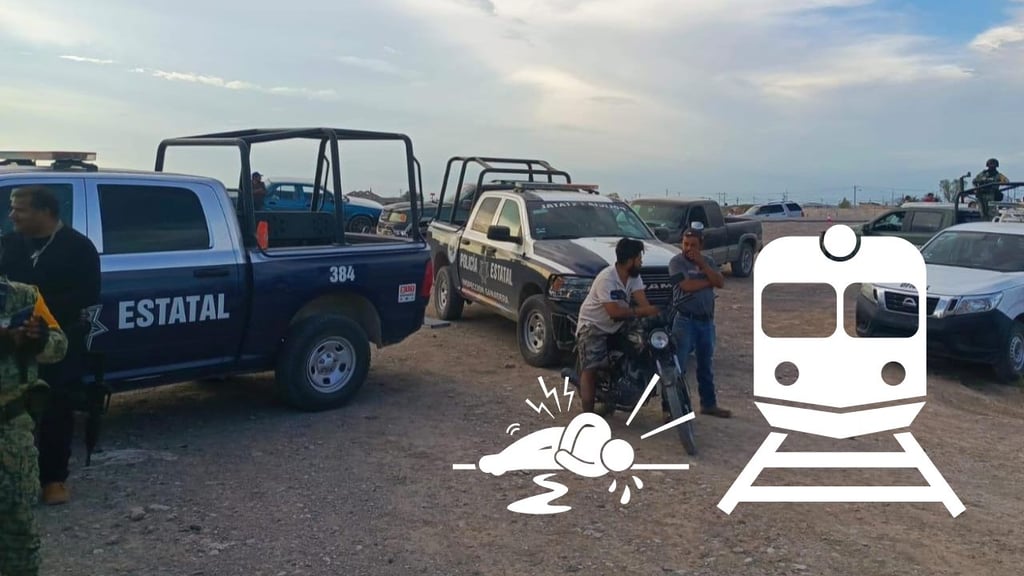 Adolescente pierde la vida al intentar ganarle el paso al tren en su moto