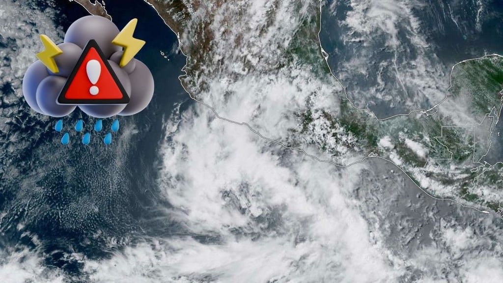 Depresión Tropical Dos-E amenaza con lluvias torrenciales; ¿a dónde va ...