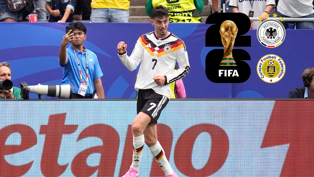 Mundial 2026: Alemania golea 7-1 a una valiente Curazao que celebró su ...