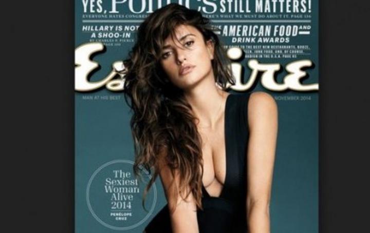Penelope Cruz, 'La Mujer viva más sexy' del planeta