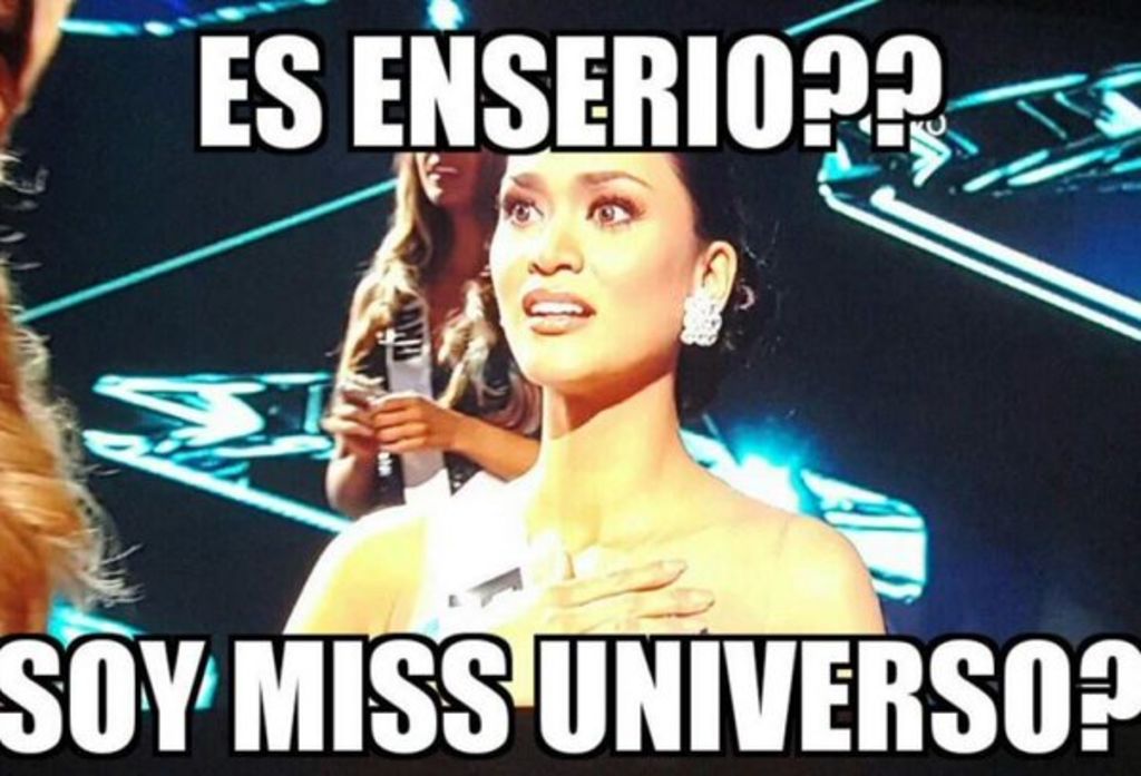 Error en Miss Universo arrasa con los memes