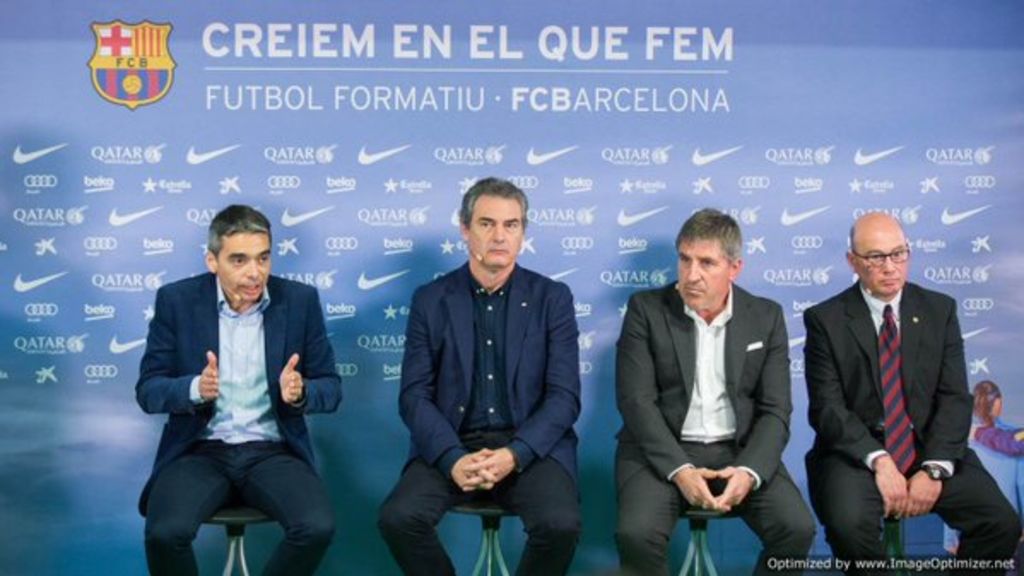 Barça presenta su nuevo modelo de futbol formativo Barça presenta su nuevo modelo de futbol formativo