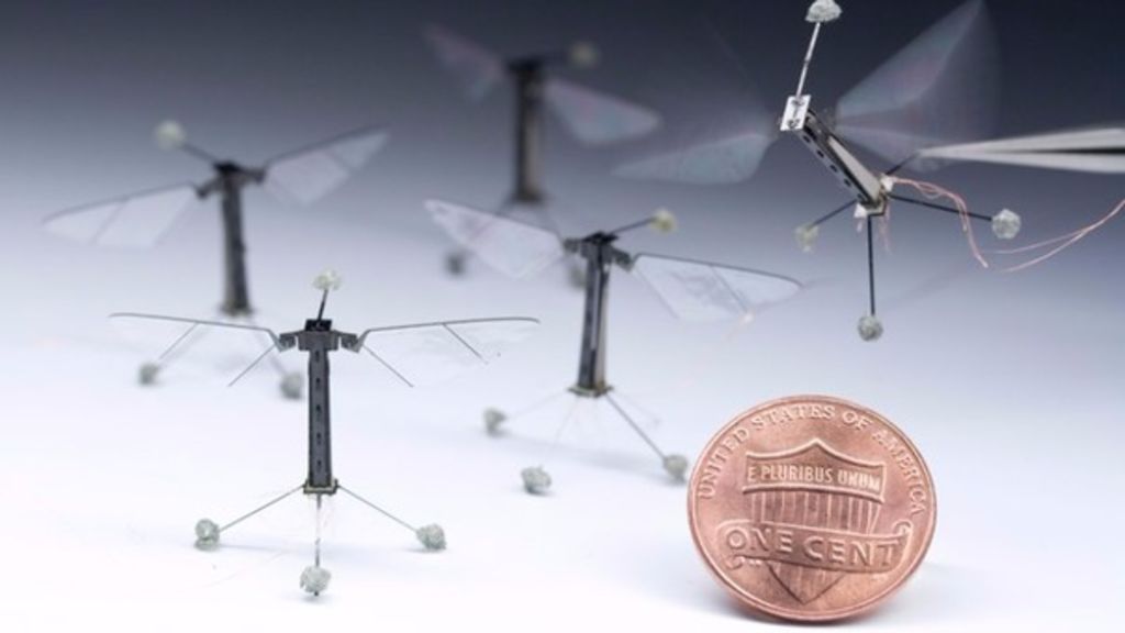 Un pequeño robot inspirado en las abejas