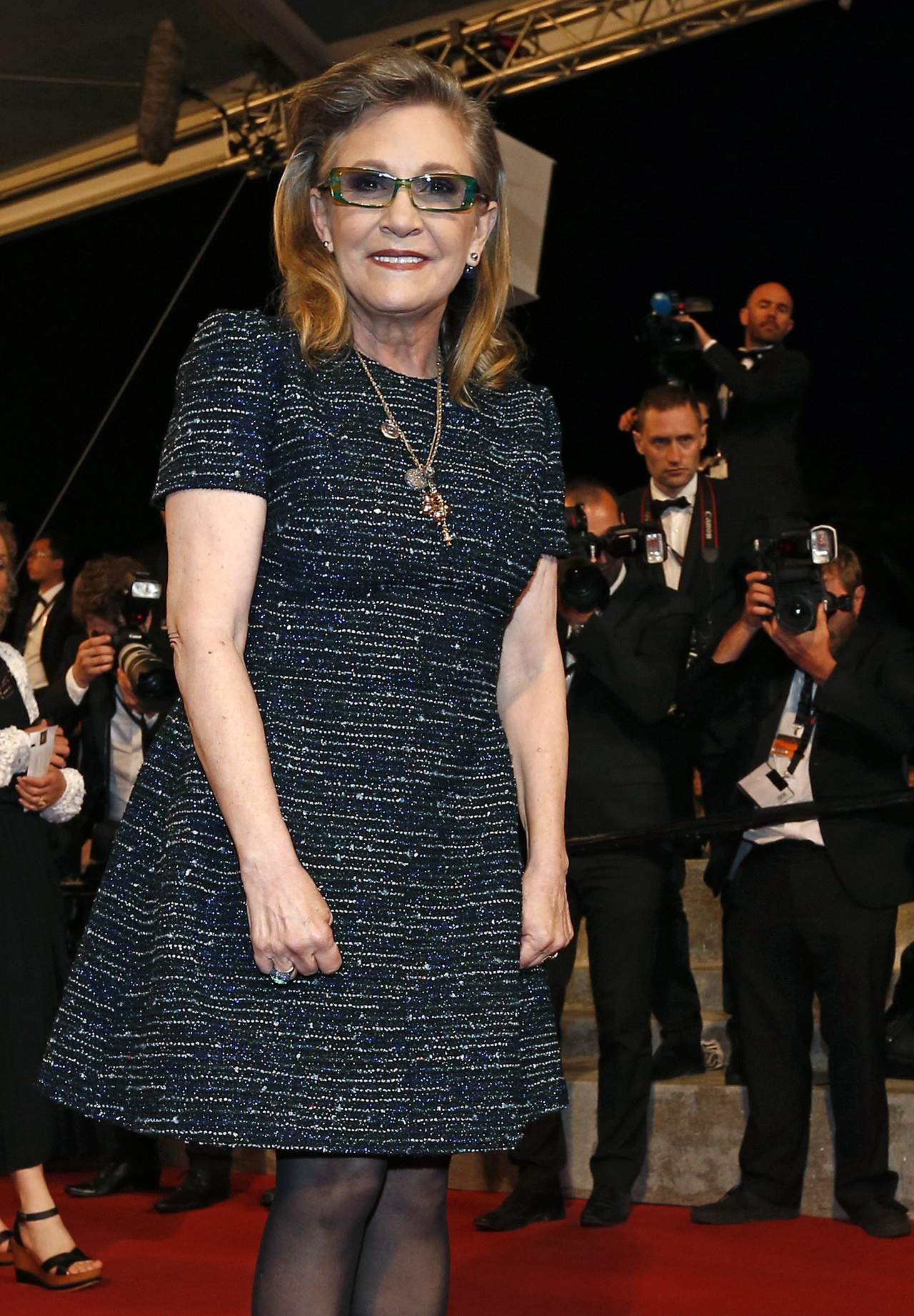 Despiden famosos a Carrie Fisher