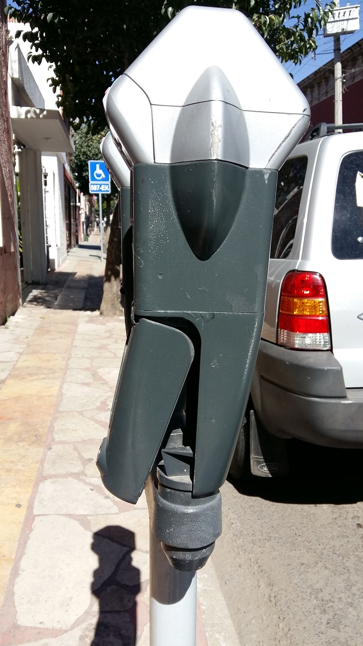 Parquímetros, una 'monserga'