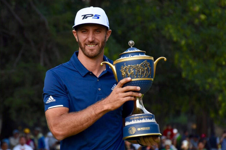 Dustin Johnson se corona en México