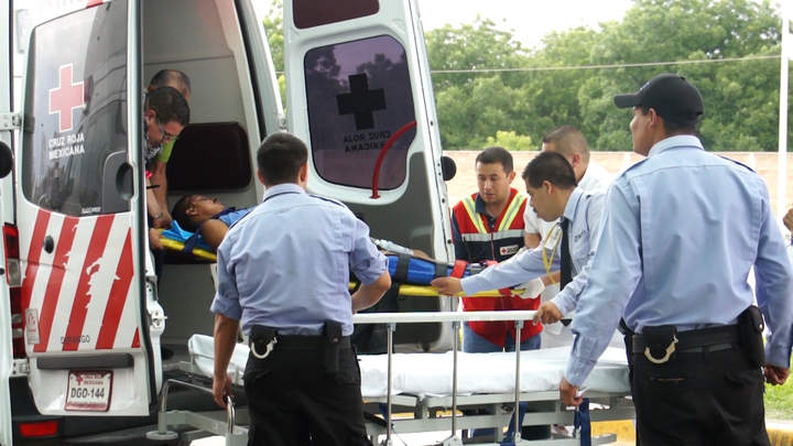 Baleado en Canelas; grave Baleado en Canelas; grave