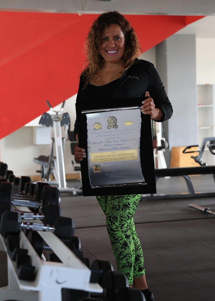 Lety Rivas, reconocida