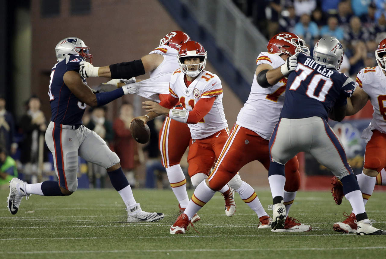 Alex Smith tuvo el mejor rating de QB en la semana uno