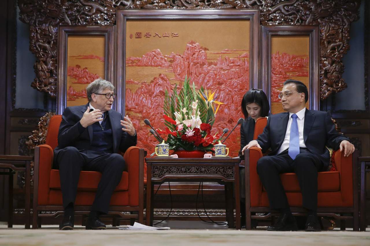 Bill Gates y Primer Ministro de China firman acuerdo de cooperación nuclear
