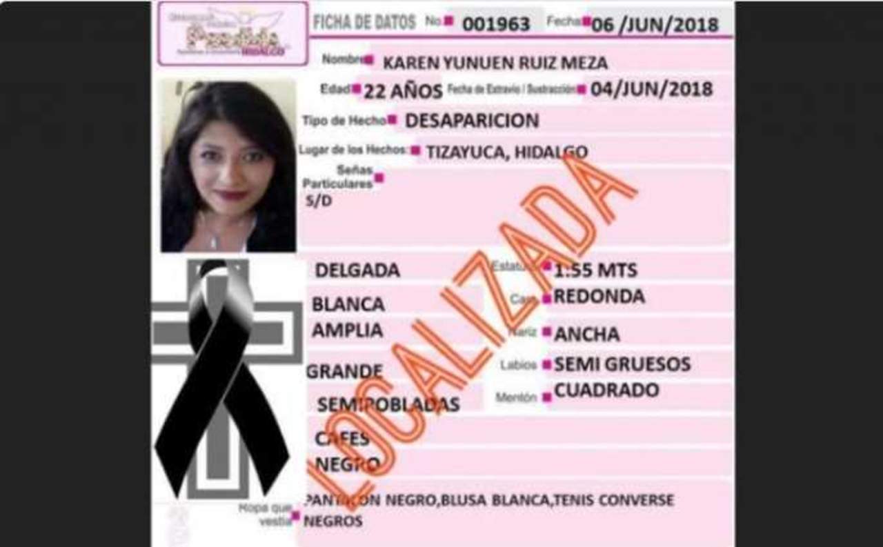 Encuentran Cuerpo De Mujer Desaparecida En Hidalgo