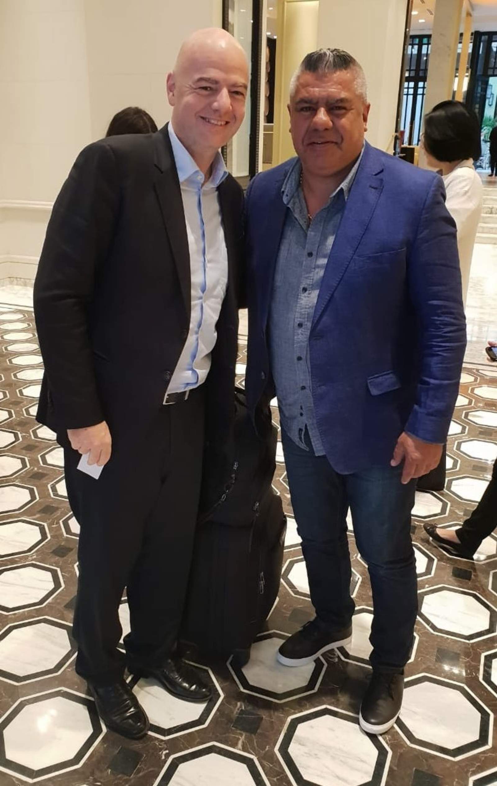 Infantino está en Argentina para ver final de Libertadores