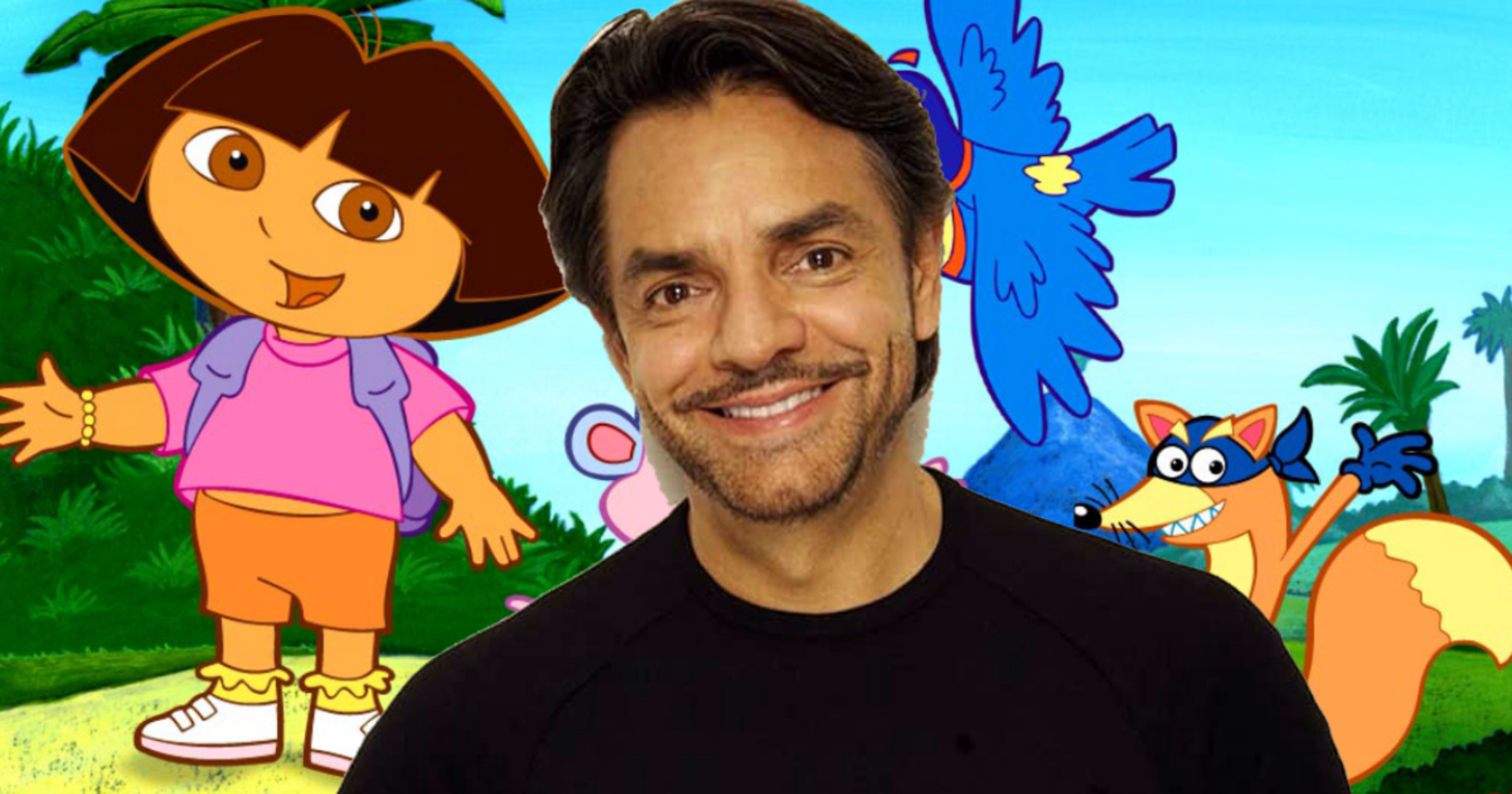 Disfruta Derbez filmar 'Dora la exploradora'