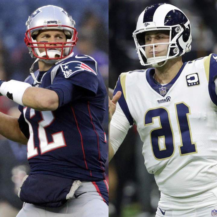 Patriots y Rams van por la gloria
