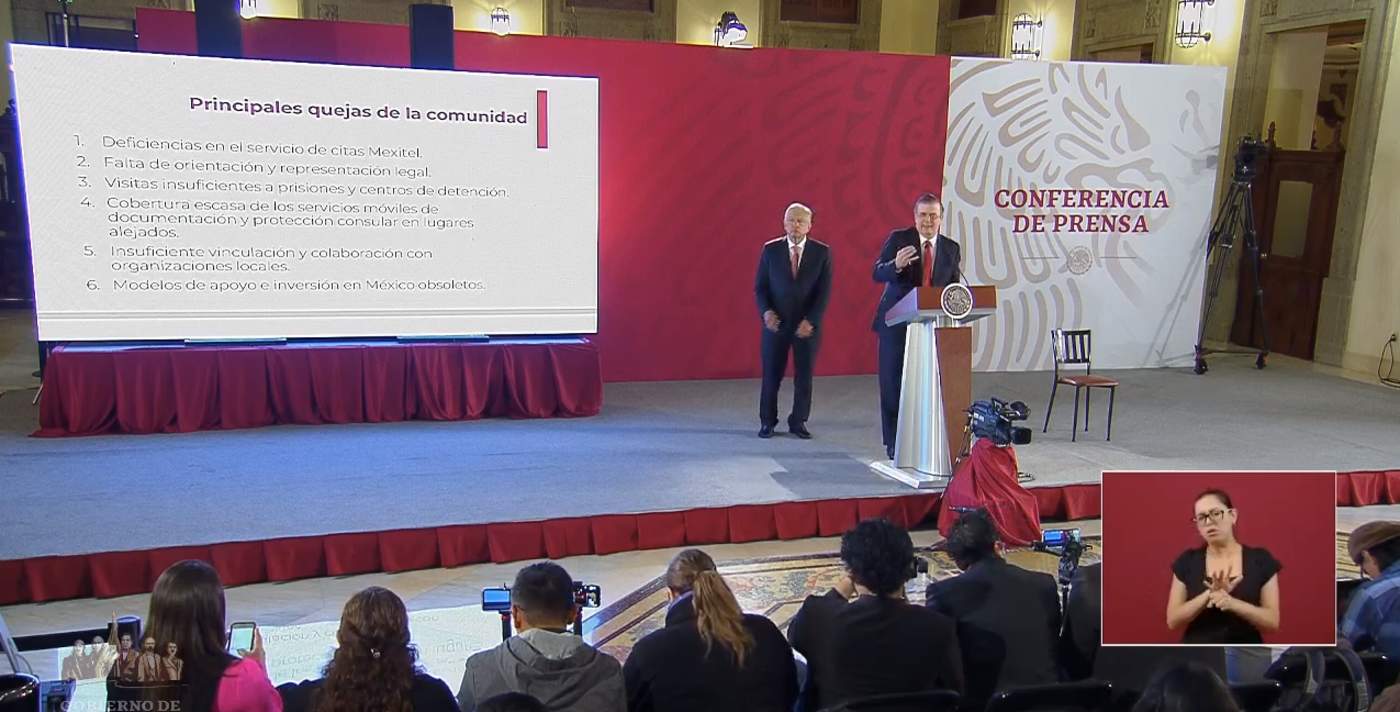 Presentan plan de apoyo a mexicanos en el extranjero