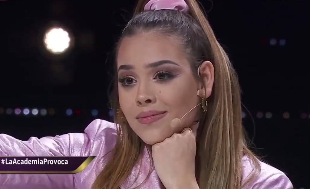 Danna Paola arrasa la red con memes sobre su reacción en La Academia