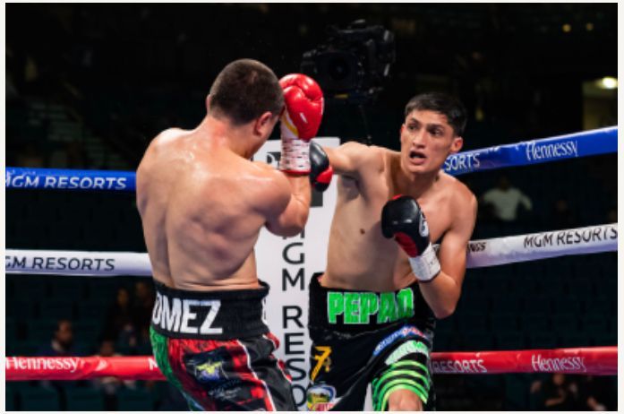 Se impone el 'Pepao' Meza en Las Vegas a 'El Gallo' Gómez