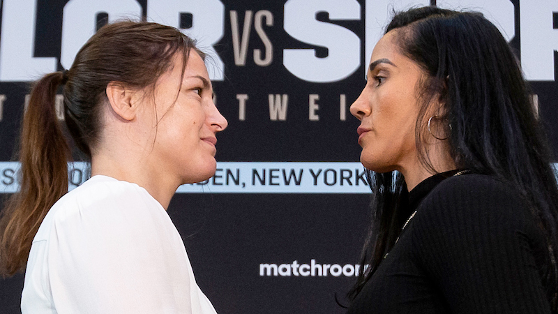 Taylor y Serrano en excelentes condiciones para su enfrentamiento en el ...