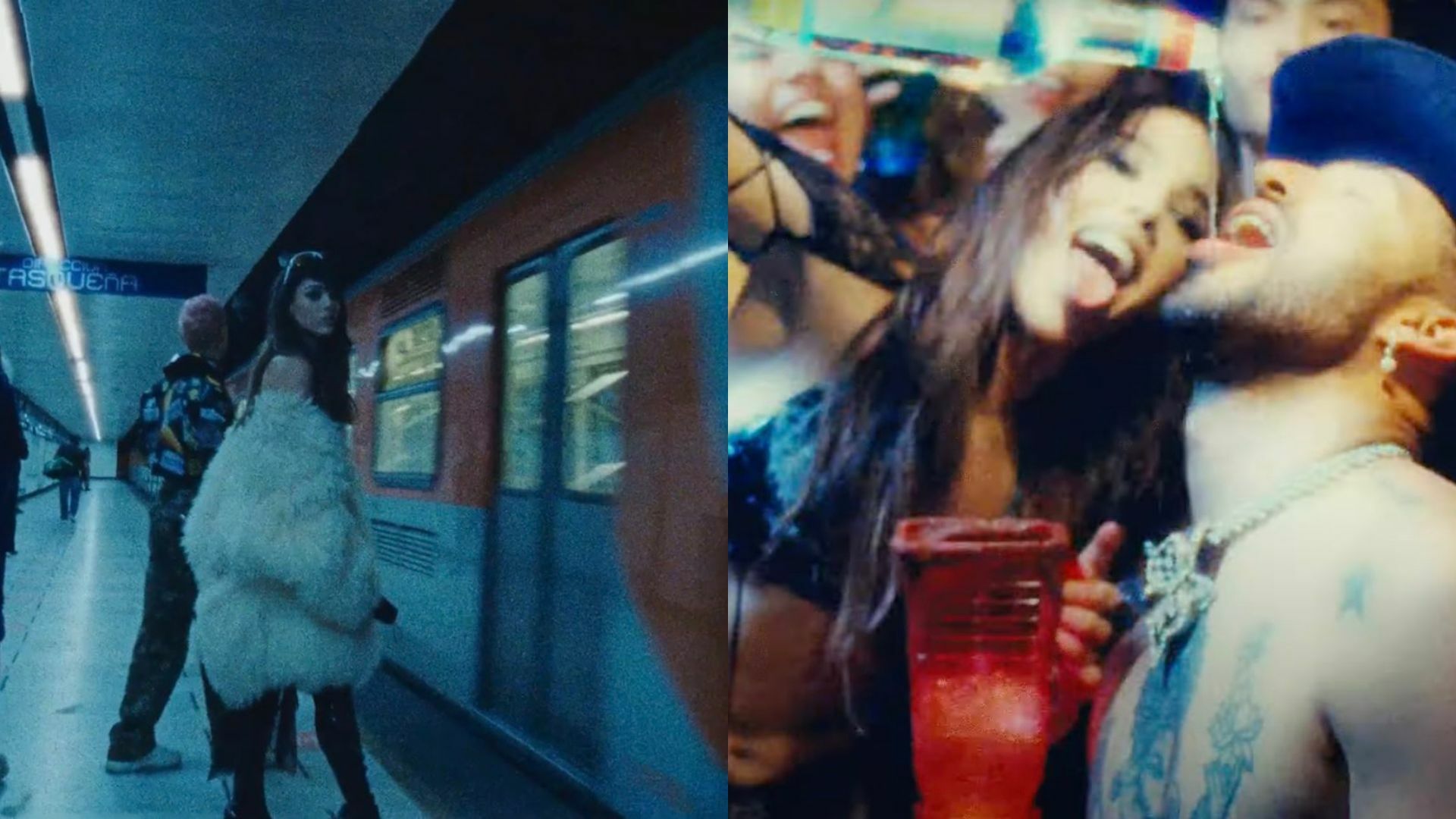 Danna Paola se sube al metro, toma licuachelas y vive una 'noche loca ...