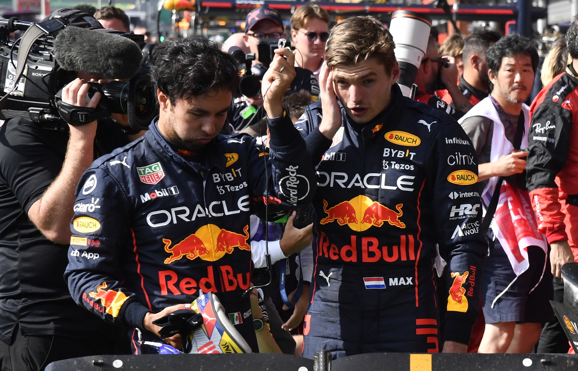 Max Verstappen estaba en otro planeta hoy: Checo Pérez