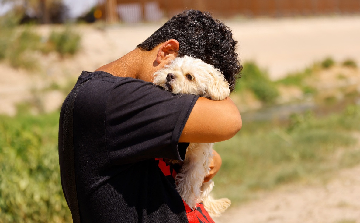VIRAL: Joven que llegó a los Estados Unidos tuvo que separarse de su ...