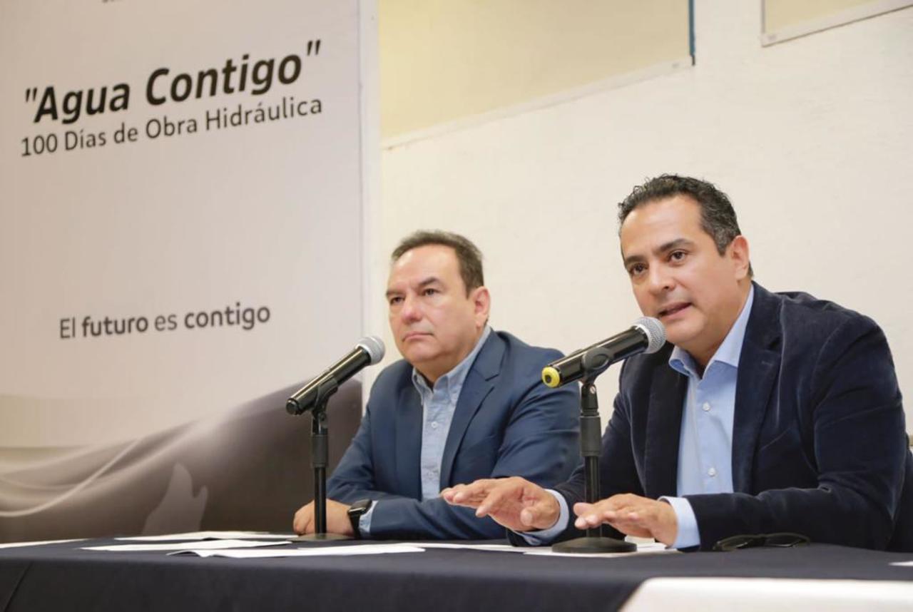 Aceleramos obras hidráulicas: Antonio Ochoa