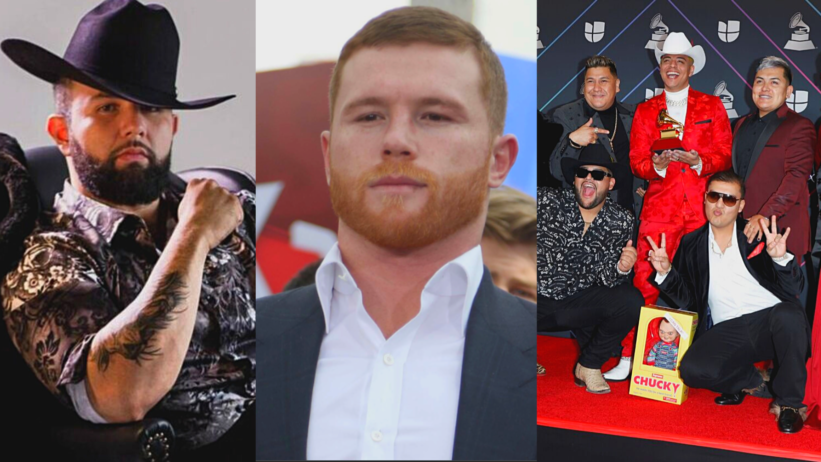 '¡Bola de golleteros!', 'Canelo' habría corrido a Grupo Firme y a Carín ...