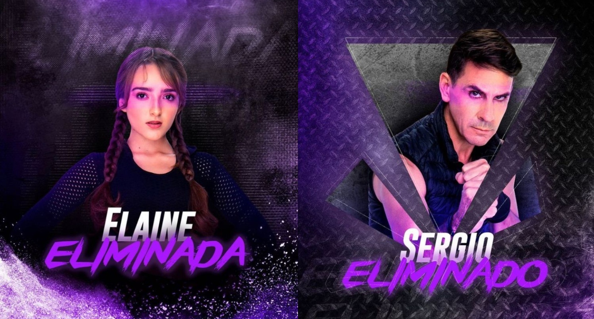 Se van Elaine Haro y Sergio Ochoa de Reto 4 Elementos