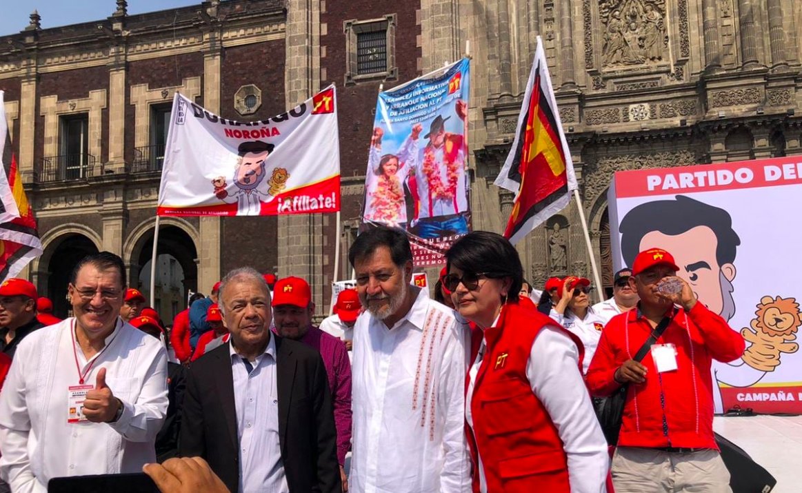 Pt Destapa A Fernández Noroña Como Su Corcholata